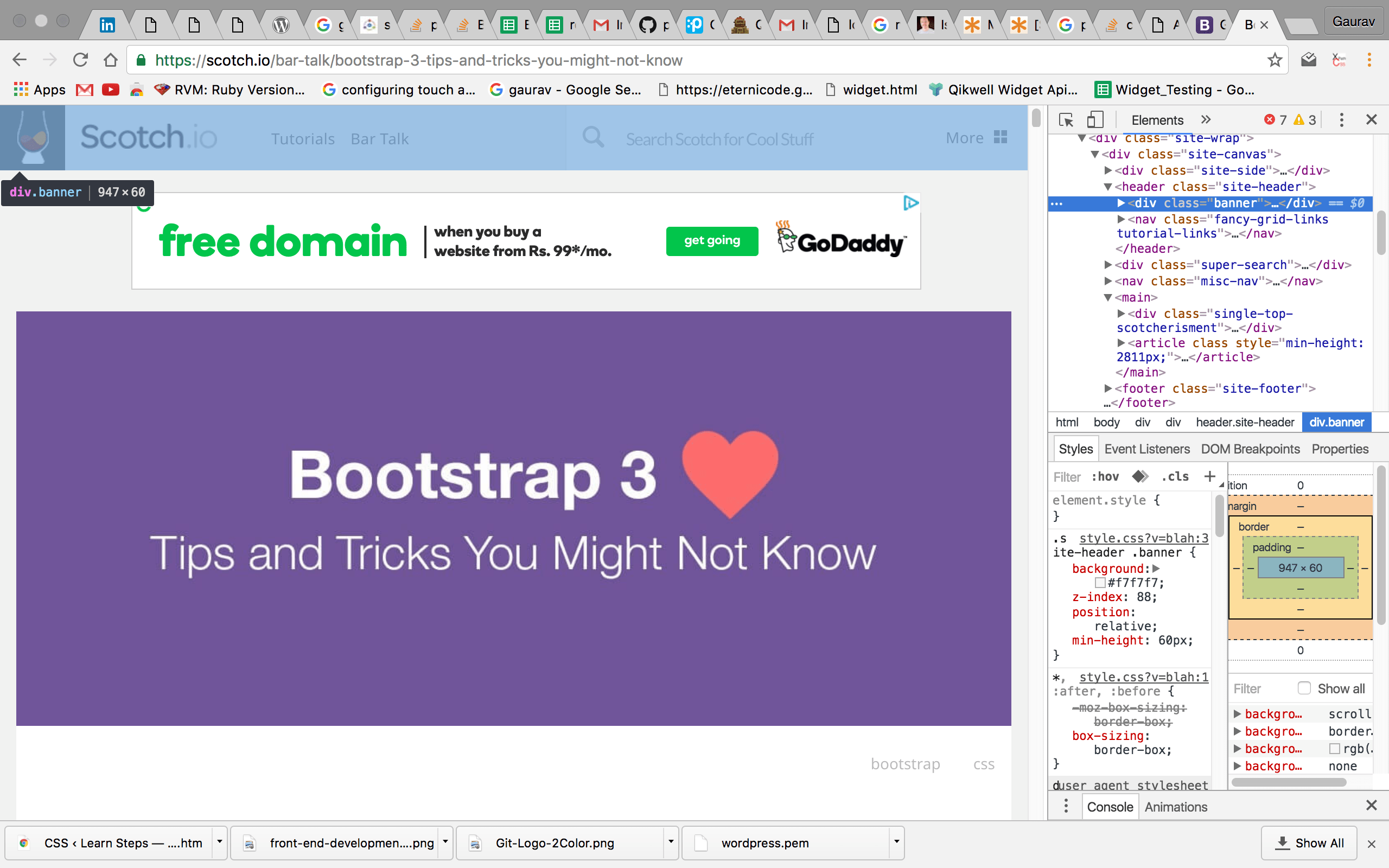 Best Practices And Mistakes While Using Bootstrap And CSS Learn Steps