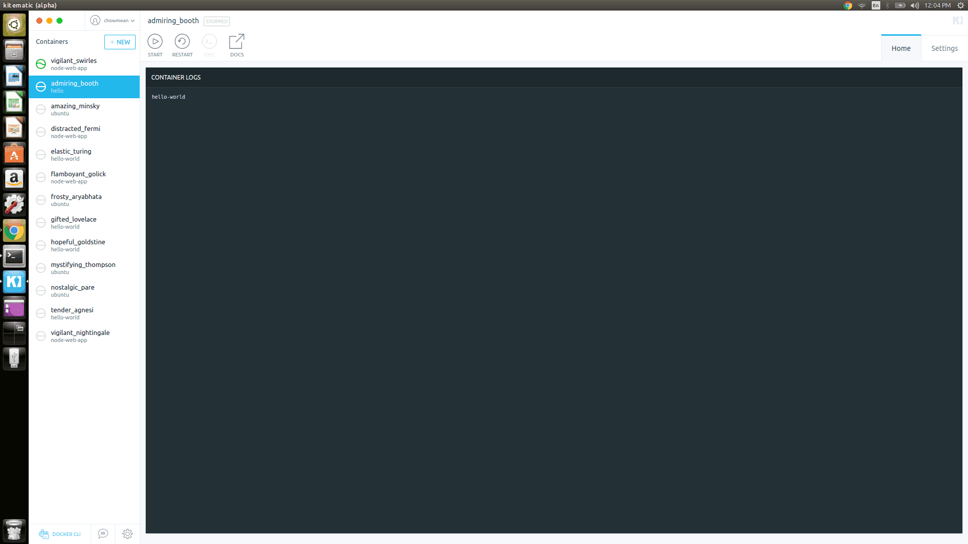 Hello World With Docker Learning Docker And Containers Learn Steps
