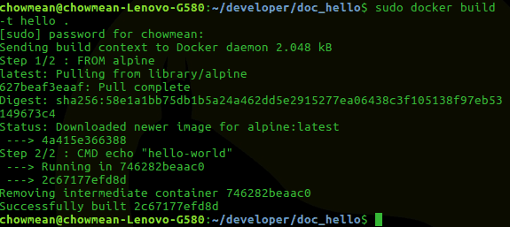 Hello World With Docker Learning Docker And Containers Learn Steps