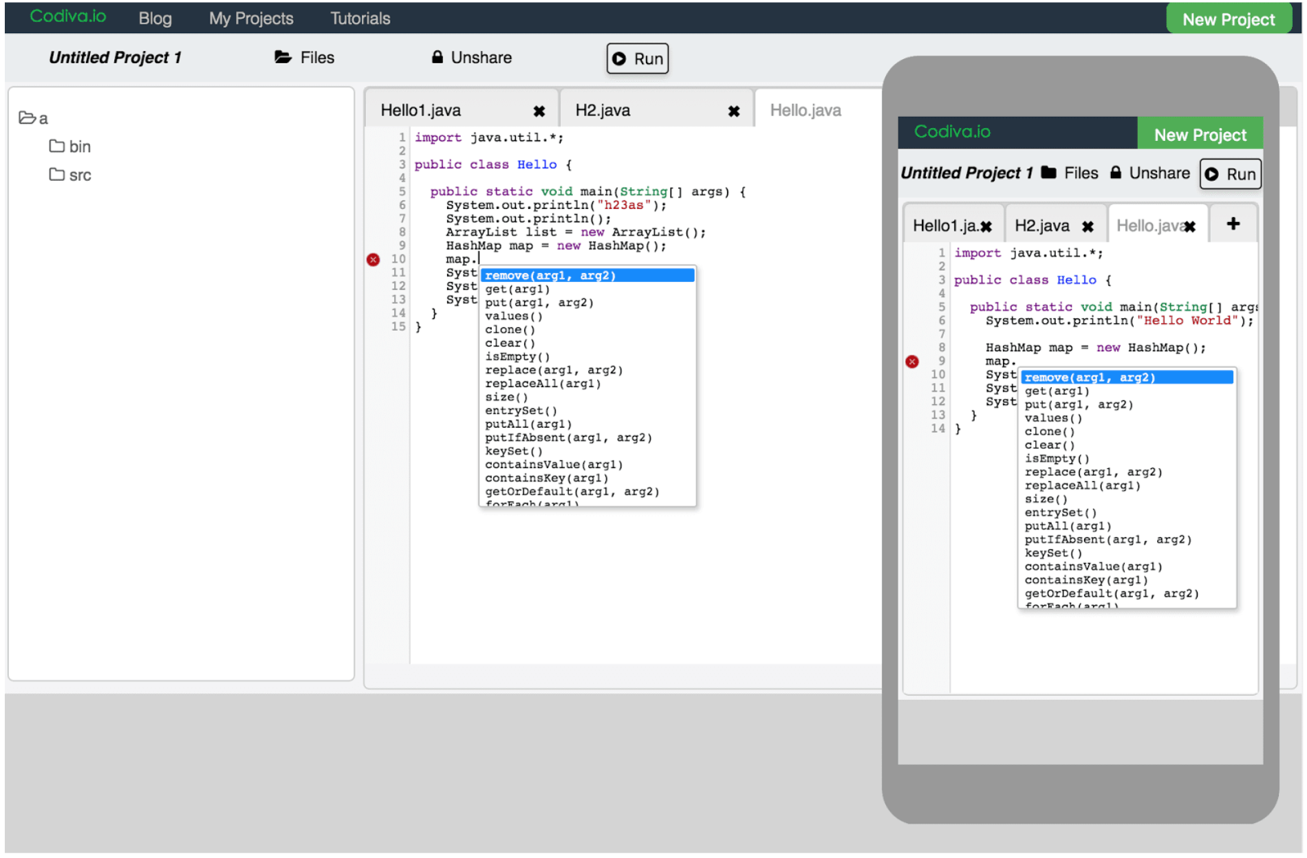 Codiva Online Code Compiler That Compiles On The Fly Learn Steps