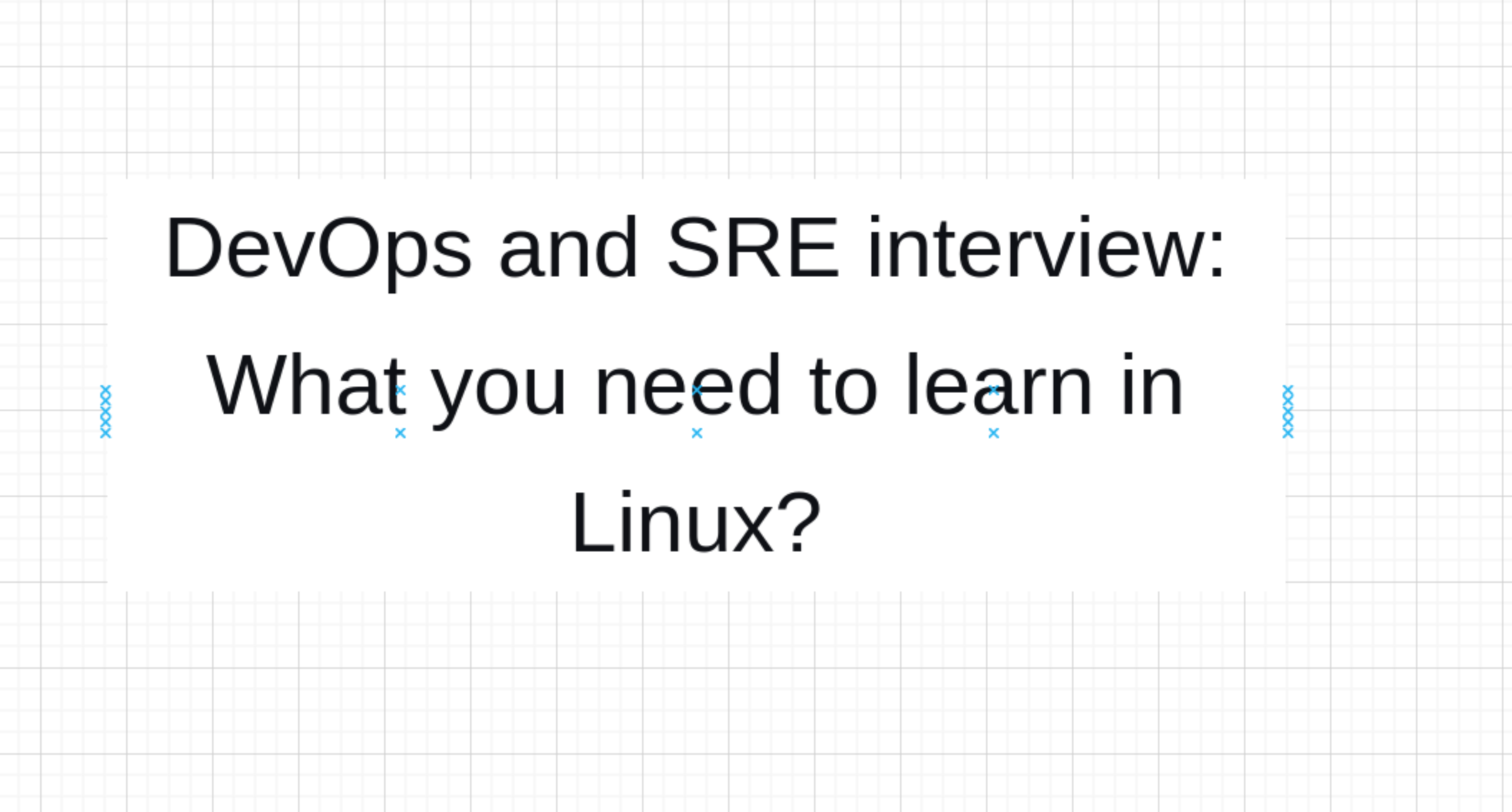 Devops And Sre Interview What You Need To Learn In Linux Learn Steps
